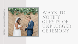 4 Ways to Notify your Guests of your Unplugged Ceremony