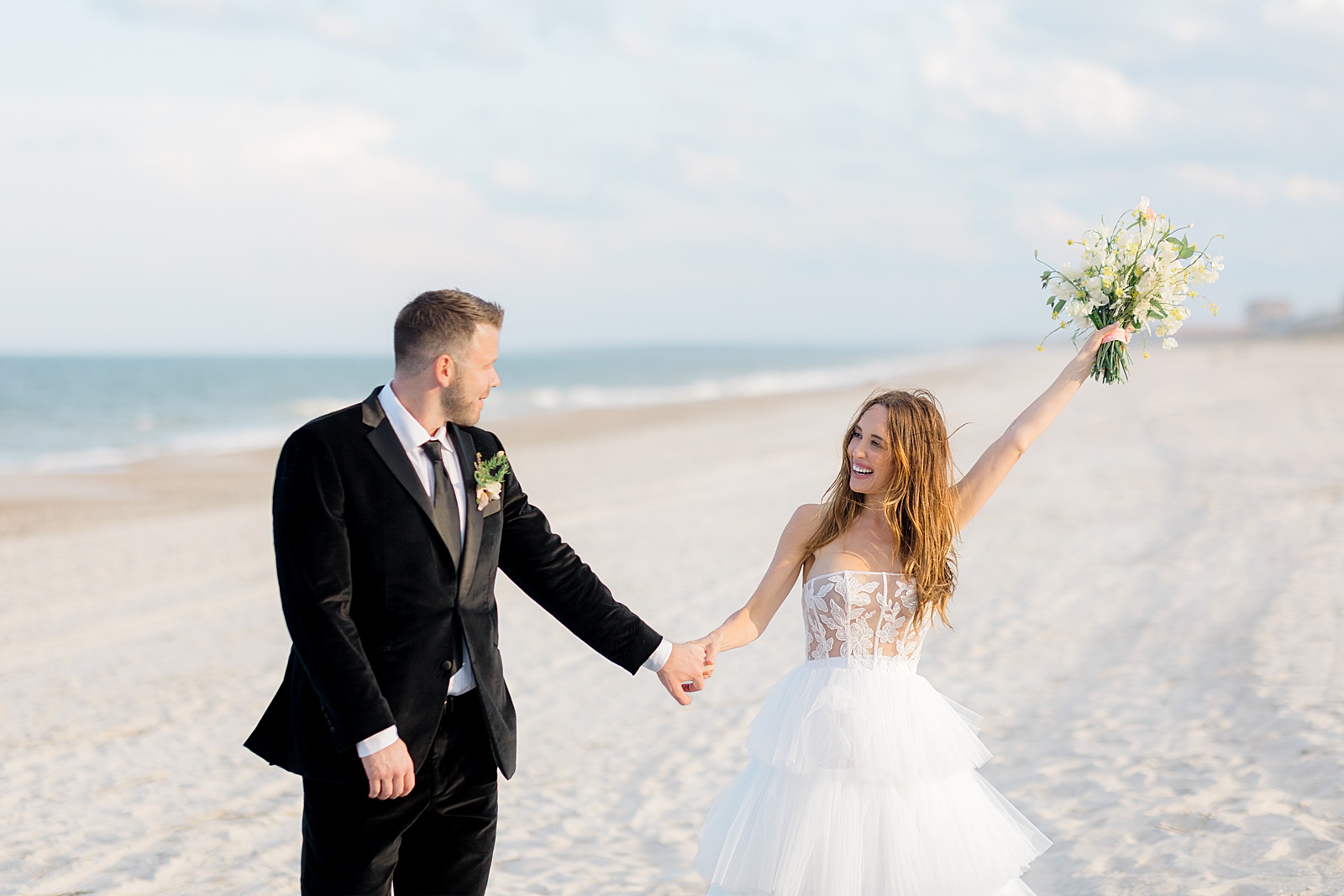 Modern Beach Wedding Editorial | Brittany Navin Photography